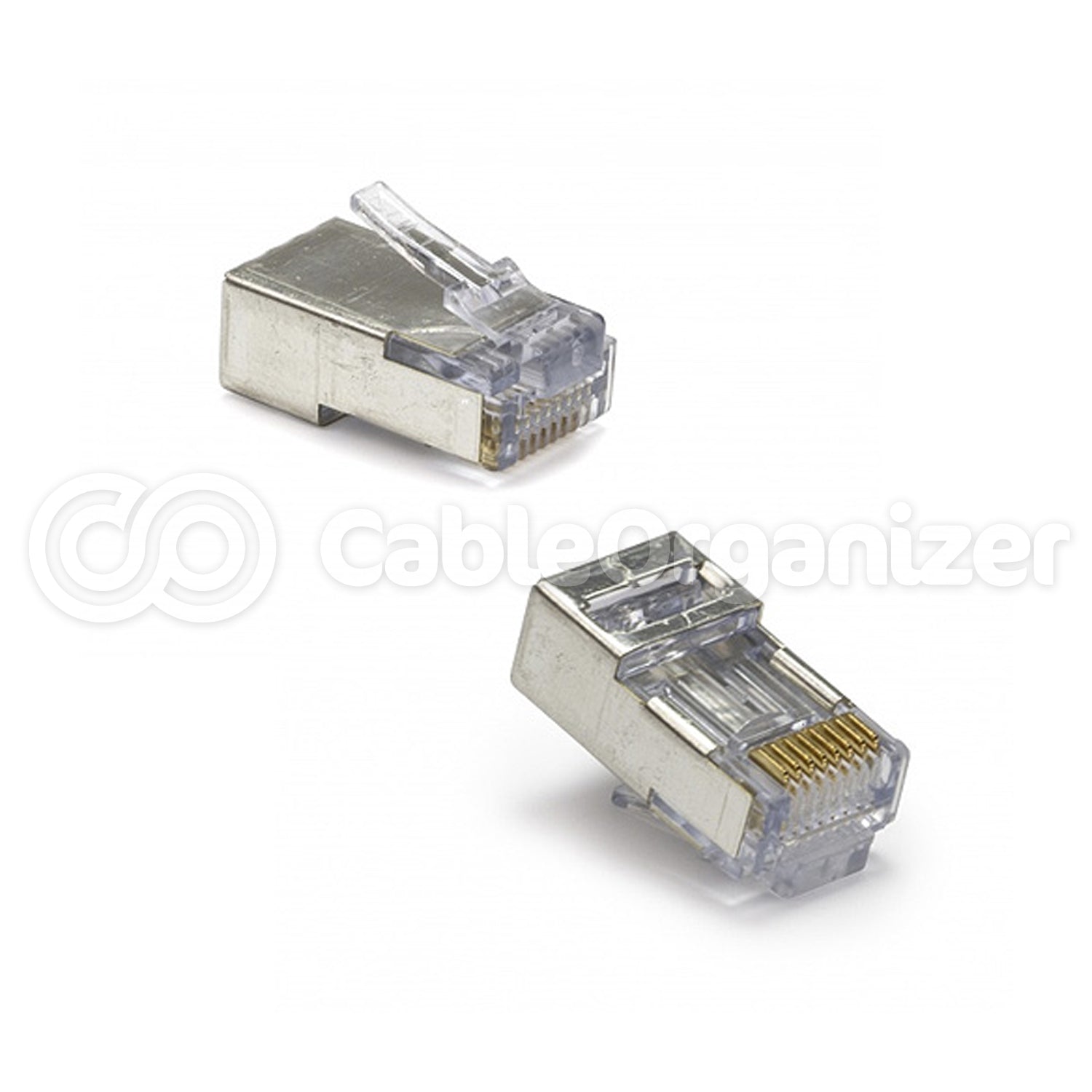 Platinum Tools Shielded EZ-RJ45 Connectors – CableOrganizer
