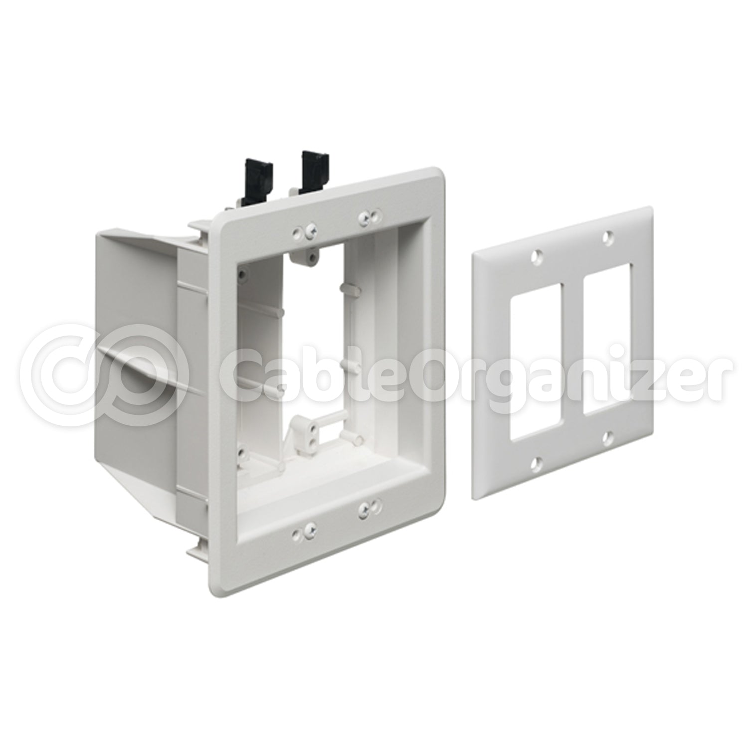 Recessed Multiple Gang TV Box for Power and Low Voltage – CableOrganizer