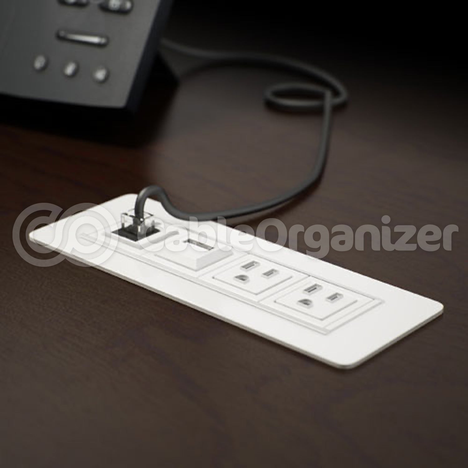 AXIL™ Z Flush Mount Desk Outlet – CableOrganizer