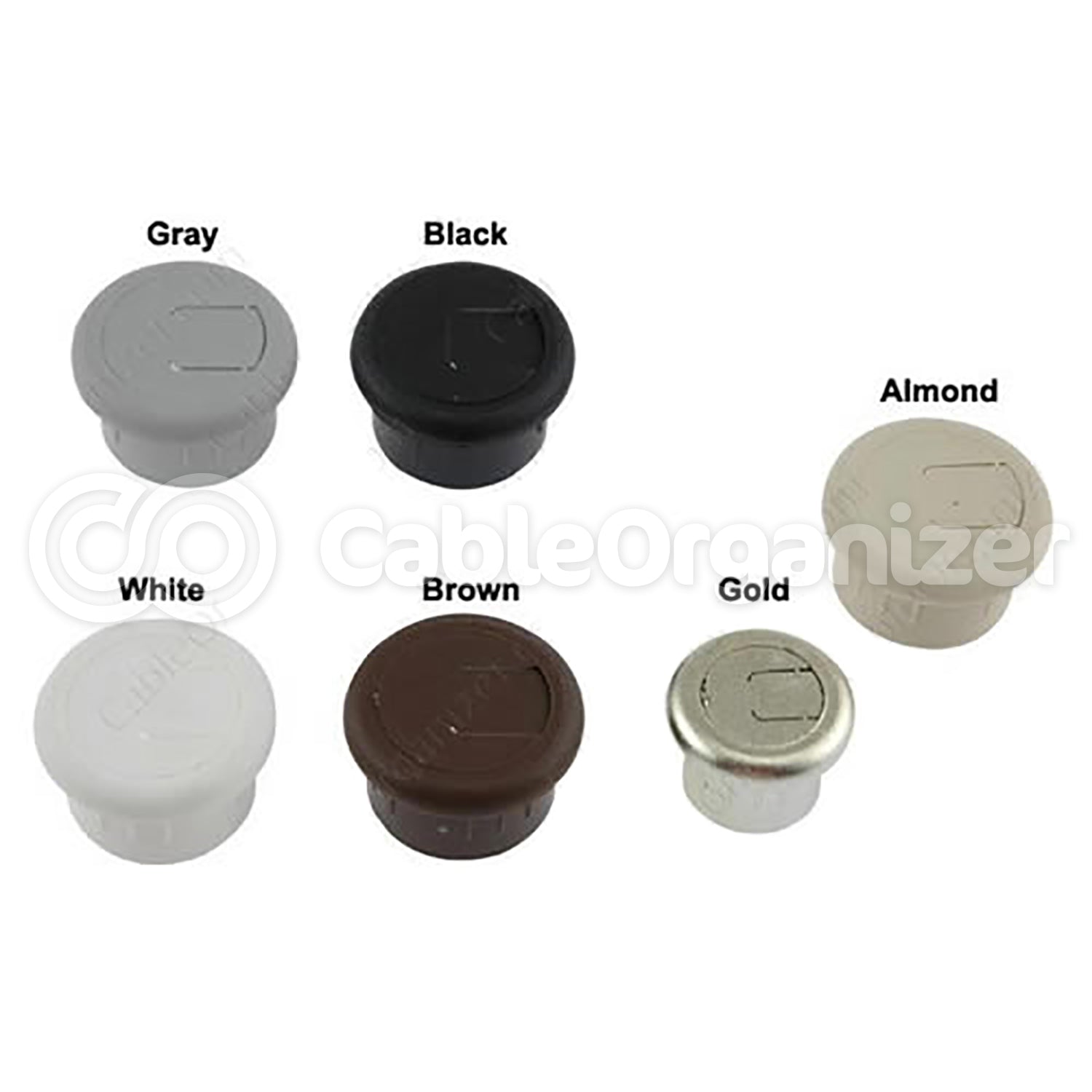 Last Chance 2-Piece Wire Grommets – CableOrganizer