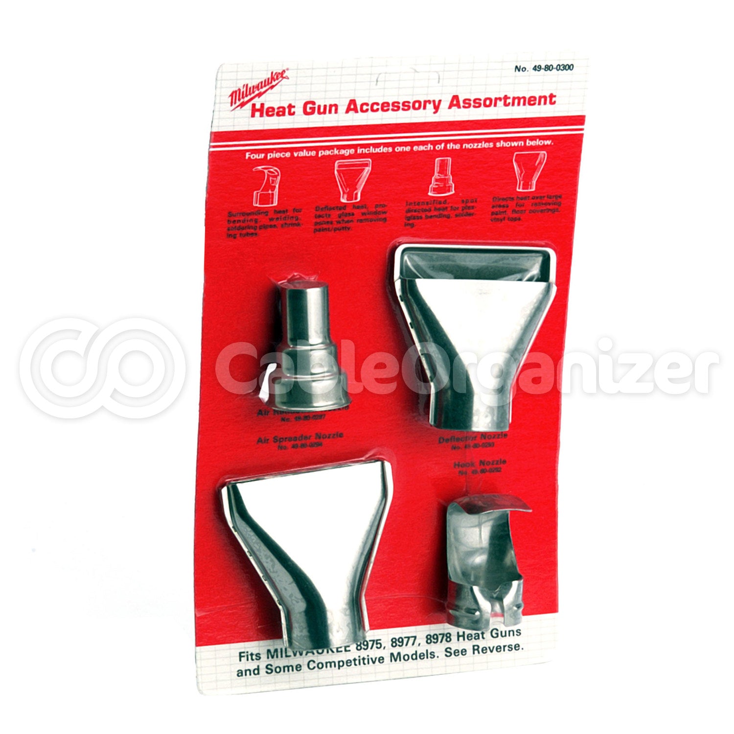 Nozzles for Milwaukee® Heat Guns – CableOrganizer