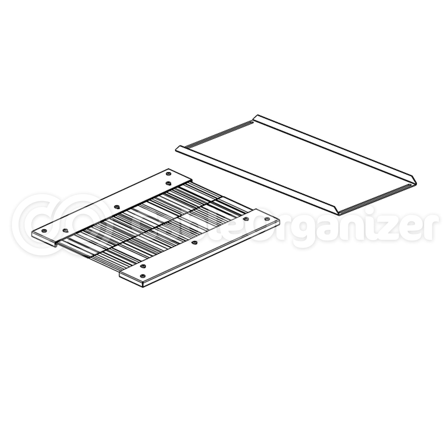 Enhanced Series 37RU Enclosure Top and Bottom Panels – CableOrganizer