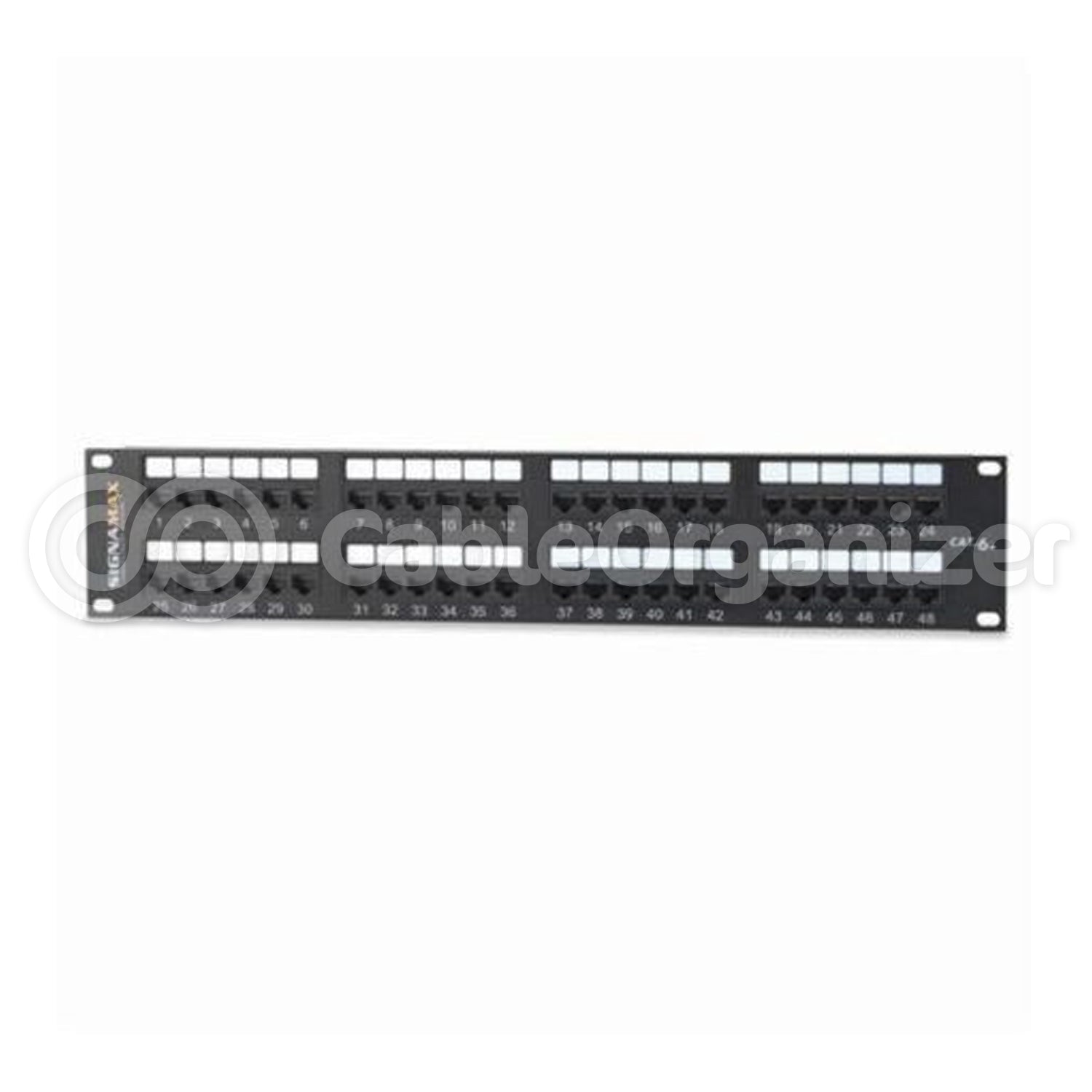 Signamax® High Density Modular UTP Patch Panels – CableOrganizer